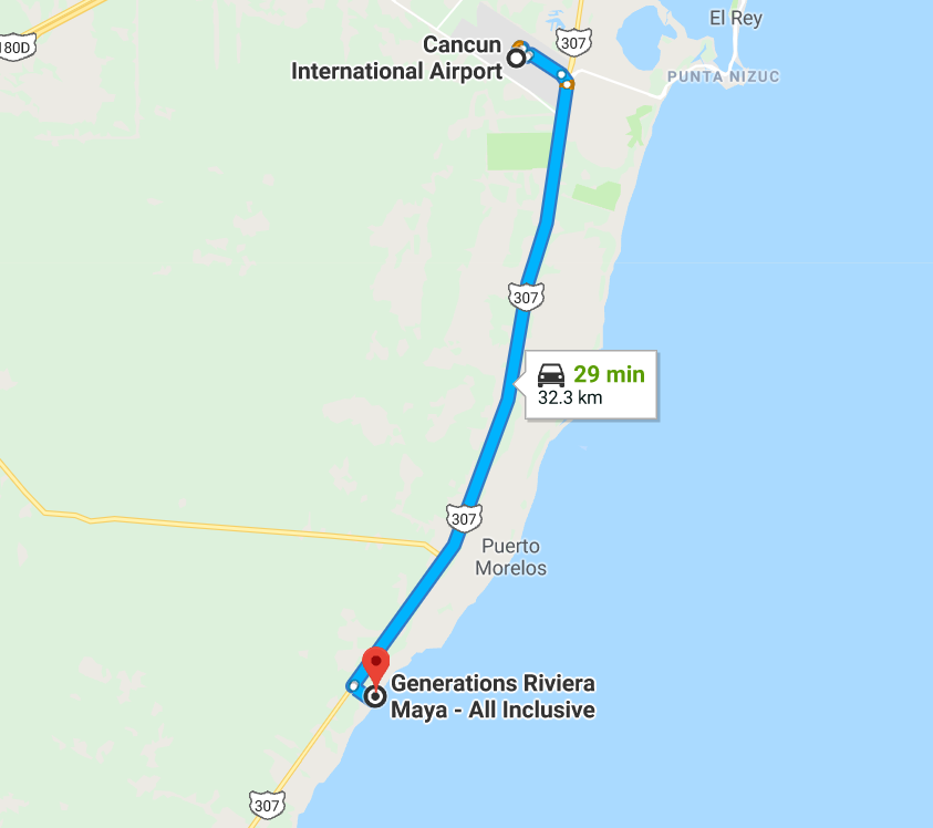 CUN to Generations Riviera Maya - Destinations by Amy